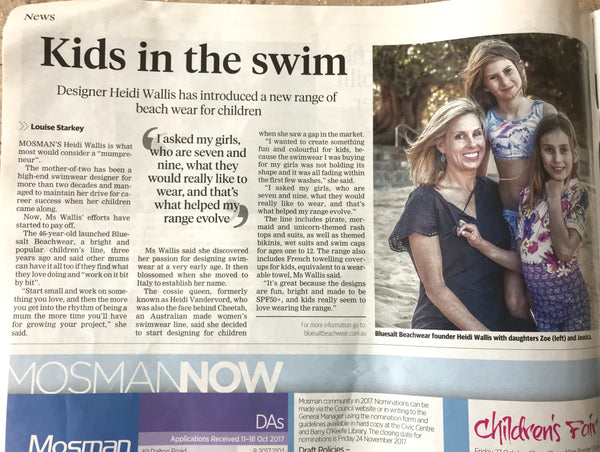 Mosman Daily Article - Bluesalt Beachwear